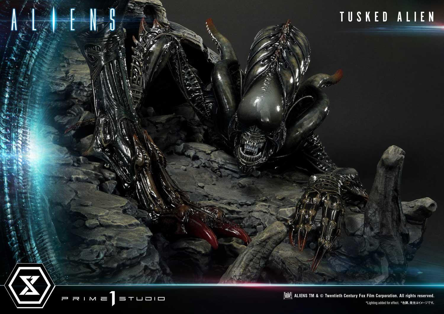 Prime 1 Studio PMDHAL-05 1/4 Dark Horse Comics - Tusked Alien - One ...