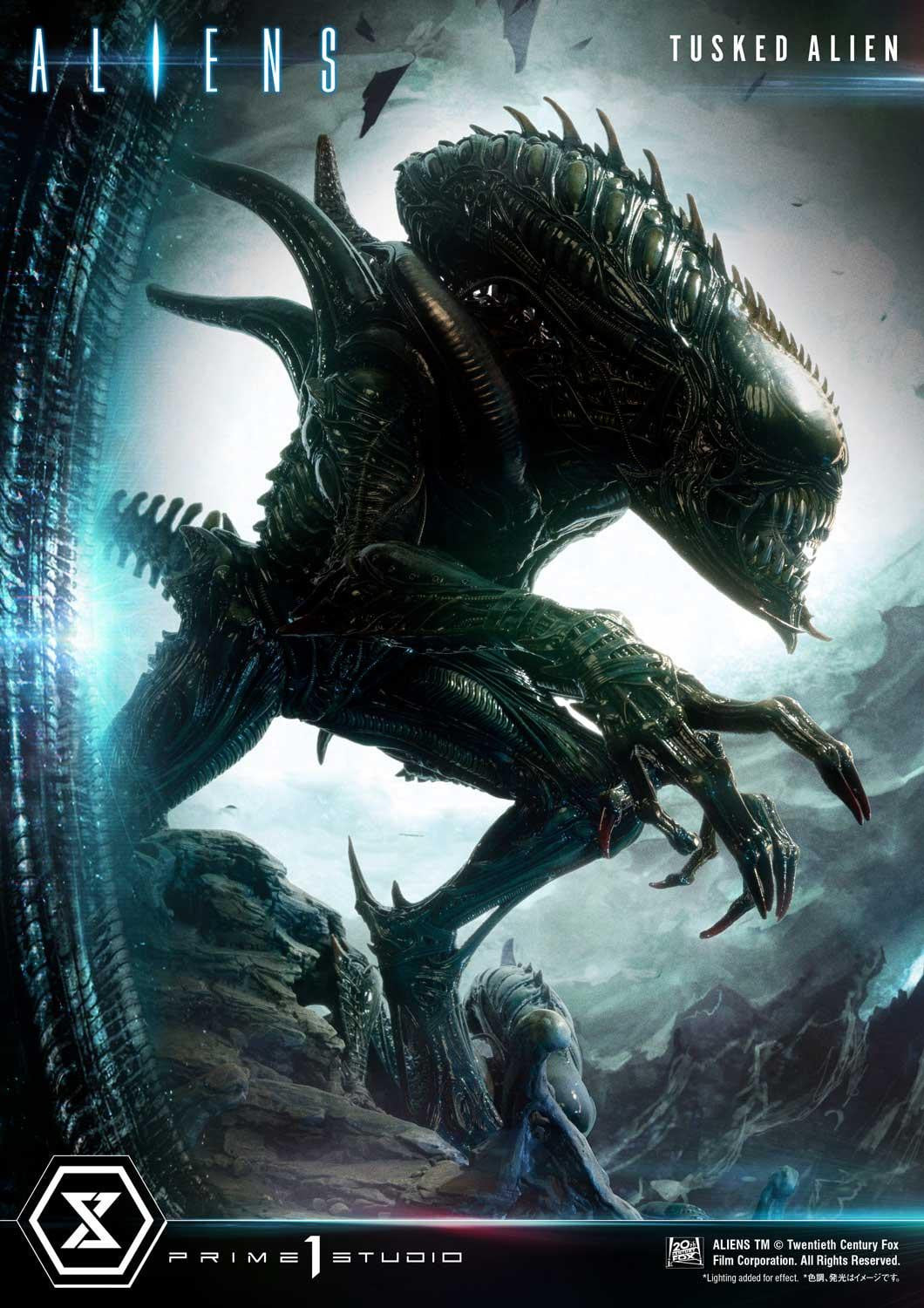 Prime 1 Studio PMDHAL-05 1/4 Dark Horse Comics - Tusked Alien - One ...