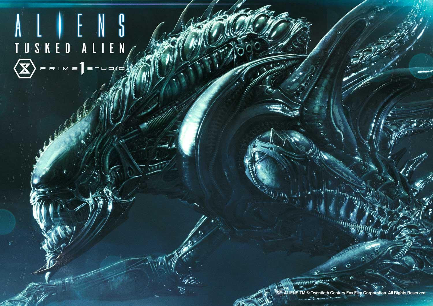 Prime 1 Studio PMDHAL-05 1/4 Dark Horse Comics - Tusked Alien - One ...