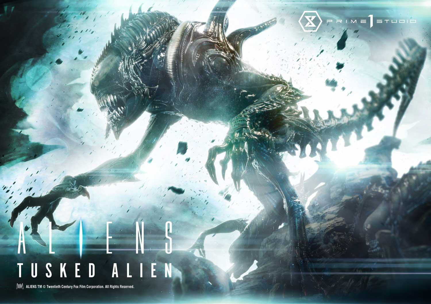 Prime 1 Studio PMDHAL-05 1/4 Dark Horse Comics - Tusked Alien - One ...