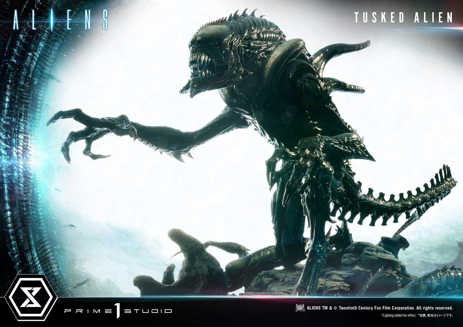 Prime 1 Studio PMDHAL-05 1/4 Dark Horse Comics - Tusked Alien - One ...