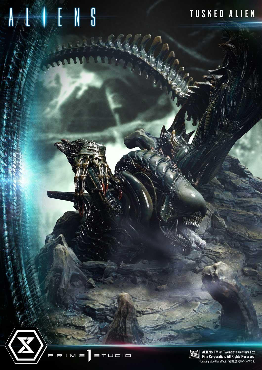 Prime 1 Studio PMDHAL-05 1/4 Dark Horse Comics - Tusked Alien - One ...