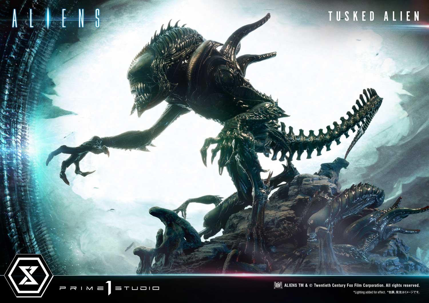 Prime 1 Studio PMDHAL-05 1/4 Dark Horse Comics - Tusked Alien - One ...